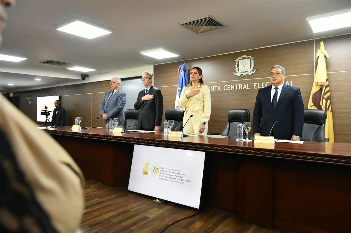 JCE imparte taller “Normativa en Materia de Financiamiento, Manejo de ...